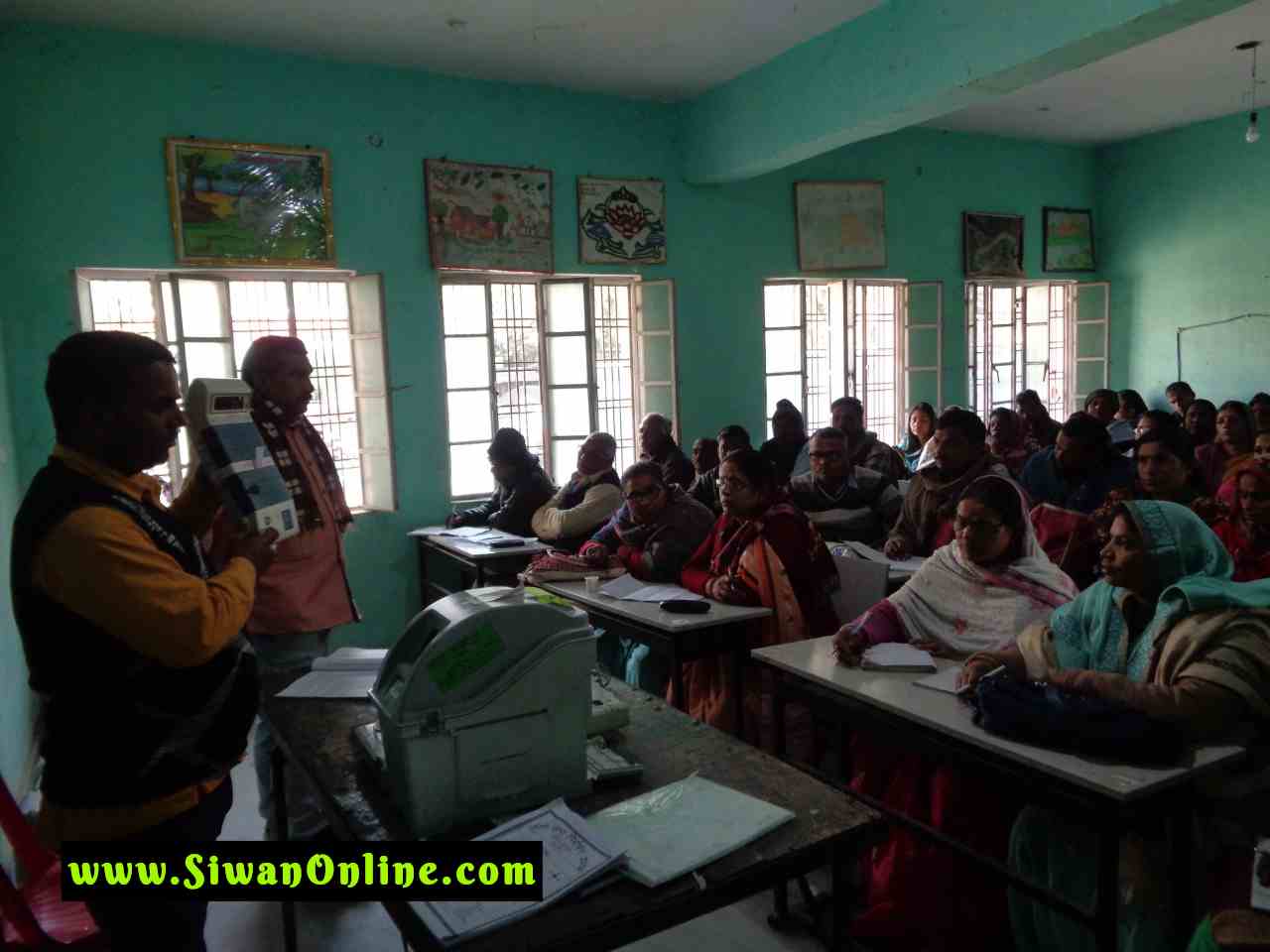 मतदान स्तरीय पदाधिकारियों को दिया गया प्रशिक्षण